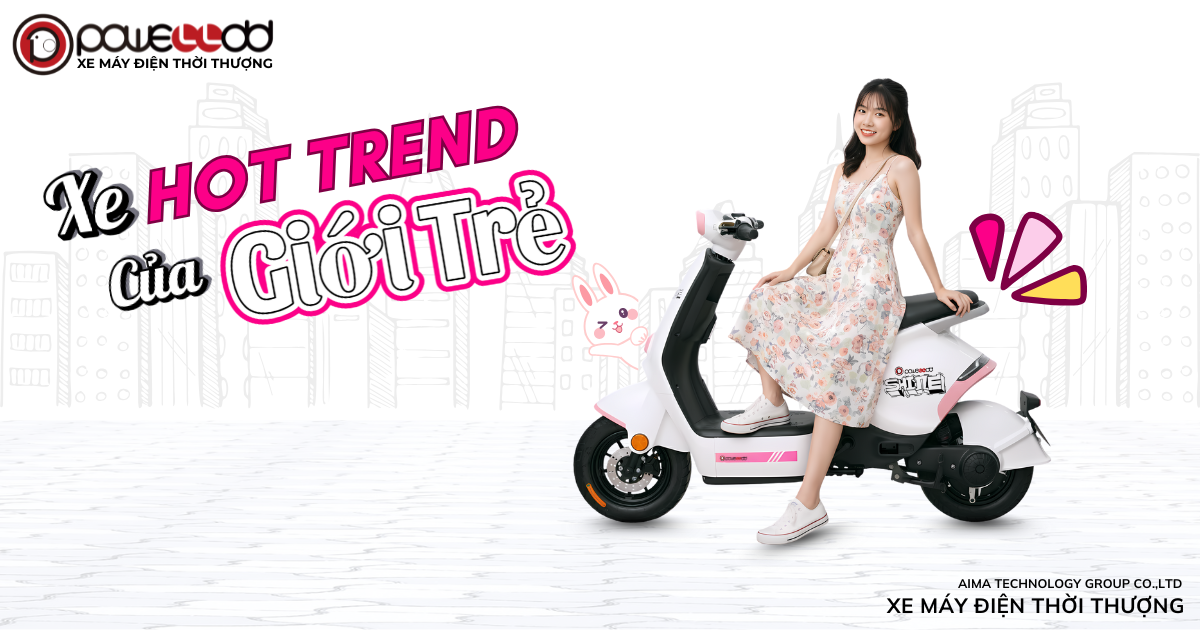 POWELLDD | XE MÁY ĐIỆN THỜI THƯỢNG